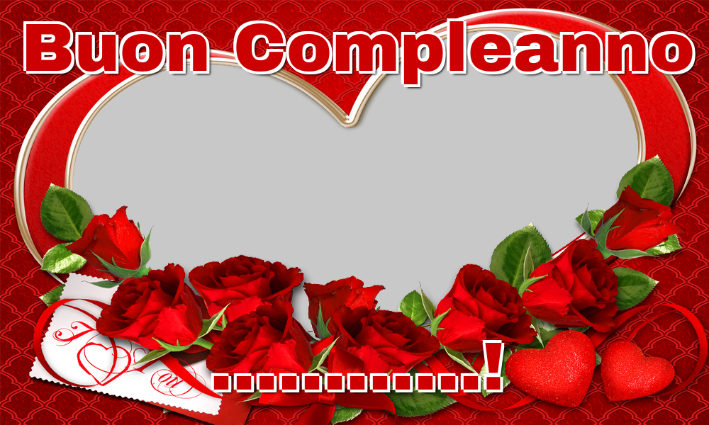 Cartoline personalizzate di auguri con il cuore ...